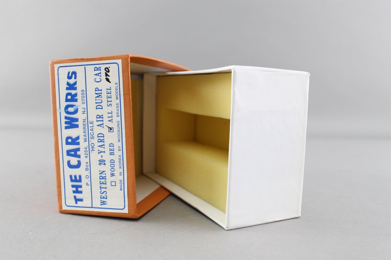 HO Brass Model - TCW Car Works Western 20-Yard Air Dump Car All Steel ...