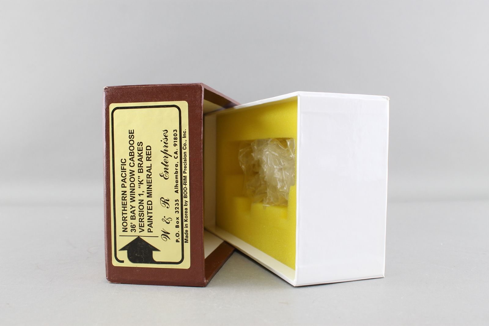 HO Brass Model - W&R Version 1 NP Northern Pacific 36' Bay Window ...