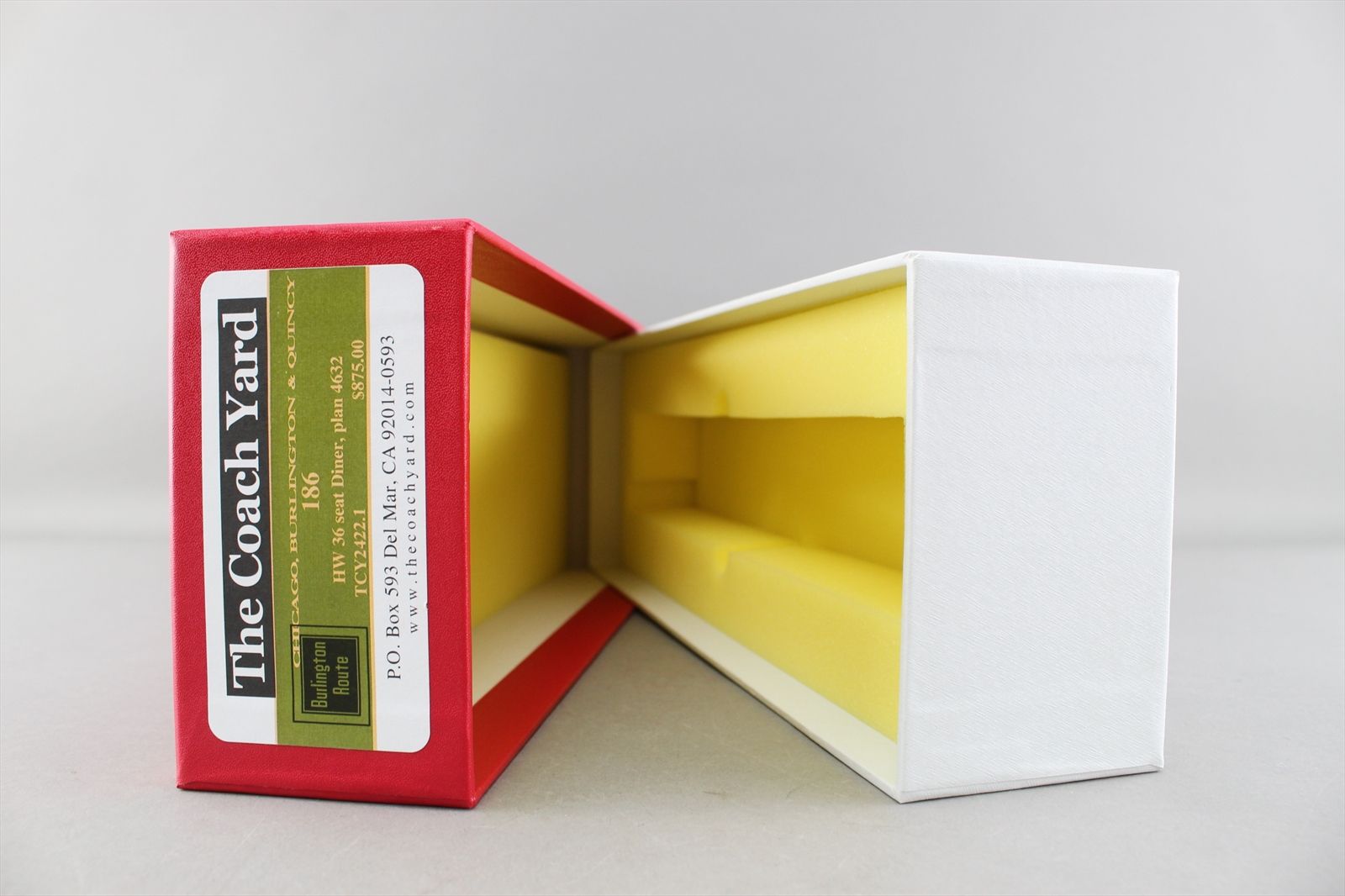 HO Brass Model - TCY 2422.1 CB&Q Chicago Burlington & Quincy Burlington ...