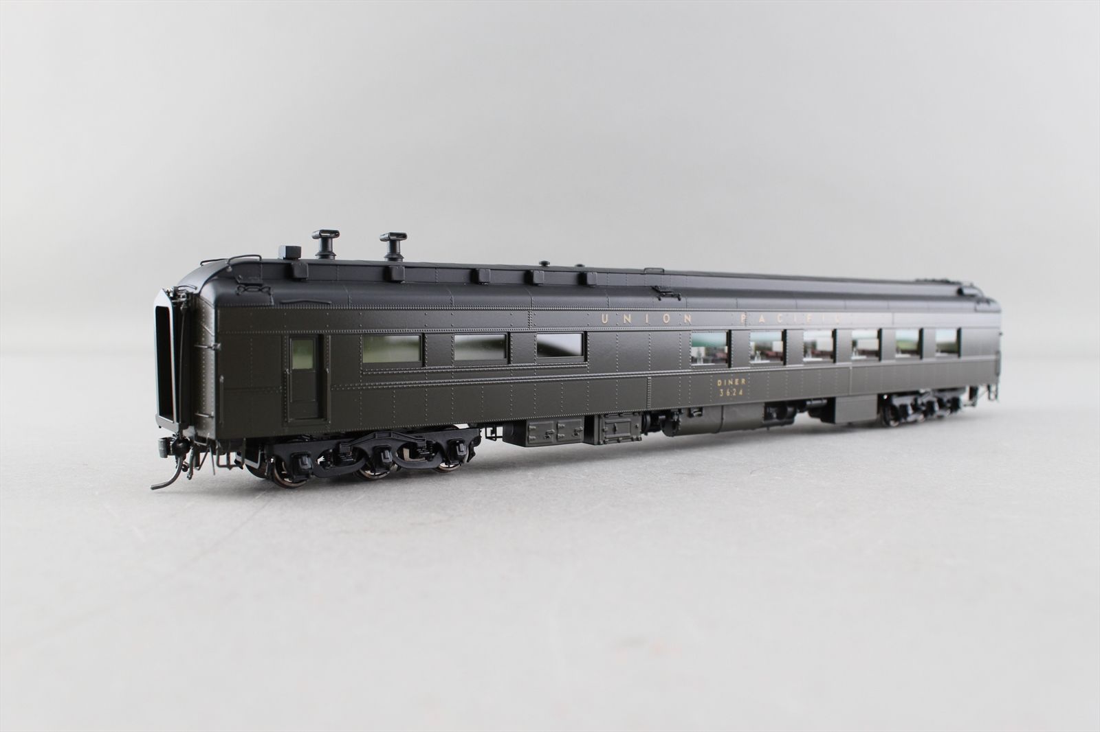 HO Brass Model - TCY 1363 UP Union Pacific HW 36 Seat Diner #3624 - F/P ...