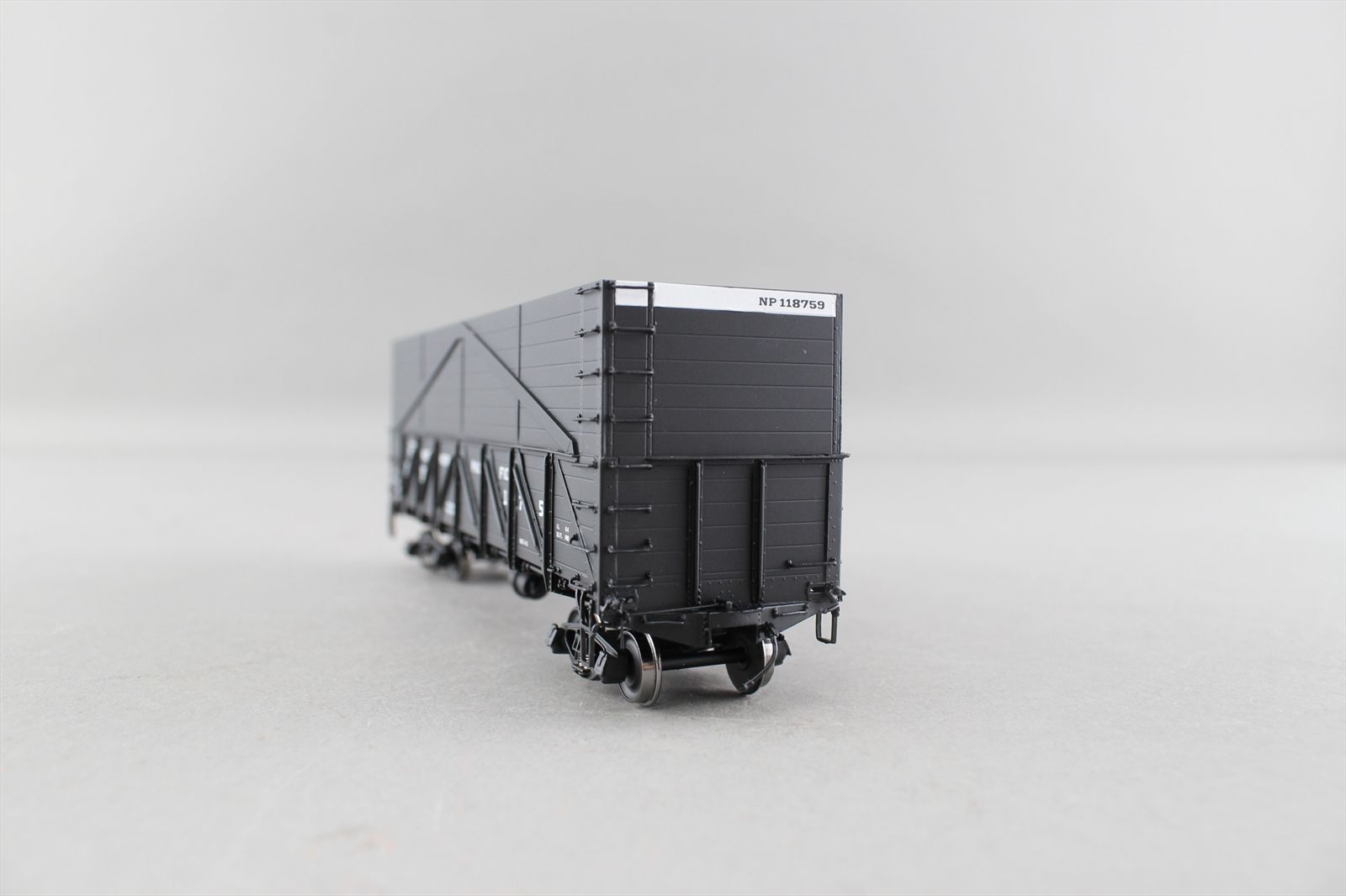 HO Brass Model - W&R Version 2 NP Northern Pacific Woodchip Car 6' Ext ...