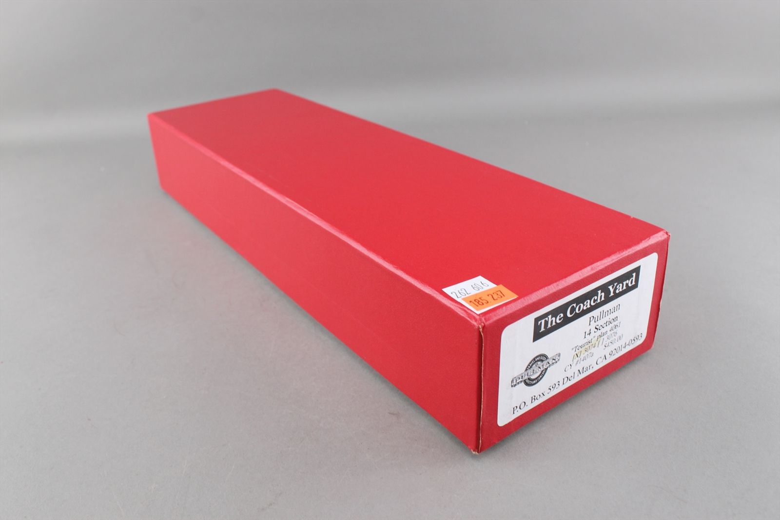 HO Brass Model - TCY 1407a 14 Section Pullman Tourist Sleeper #3074 - F ...