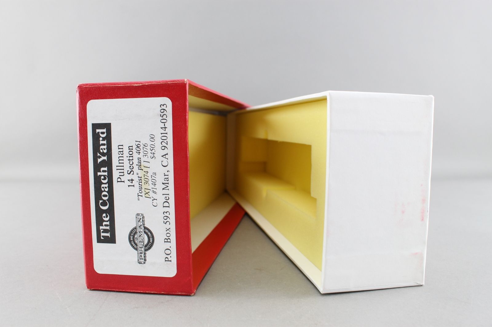 HO Brass Model - TCY 1407a 14 Section Pullman Tourist Sleeper #3074 - F ...