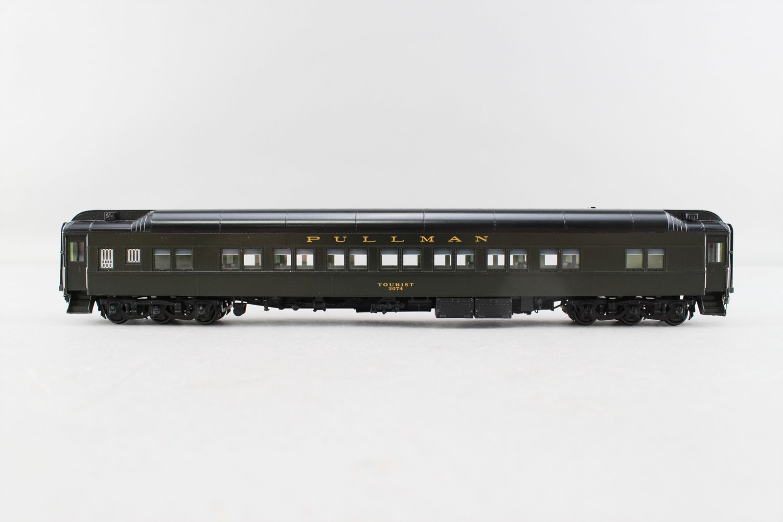 HO Brass Model - TCY 1407a 14 Section Pullman Tourist Sleeper #3074 - F ...