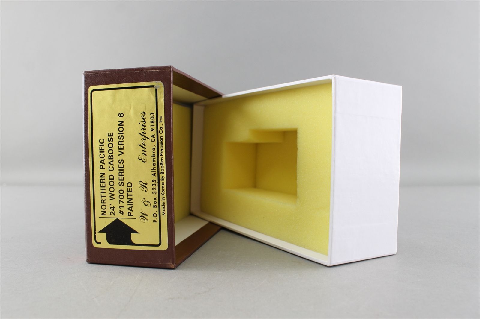 HO Brass Model - W&R Version 6 NP Northern Pacfic 24' Wood Caboose ...