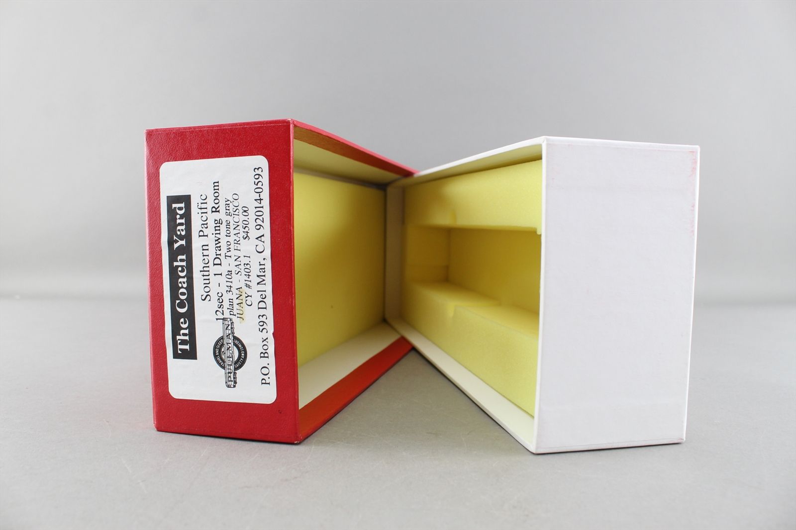 HO Brass Model - TCY 1403.1 SP Southern Pacific 12-1 Sleeper Plan 3410a ...
