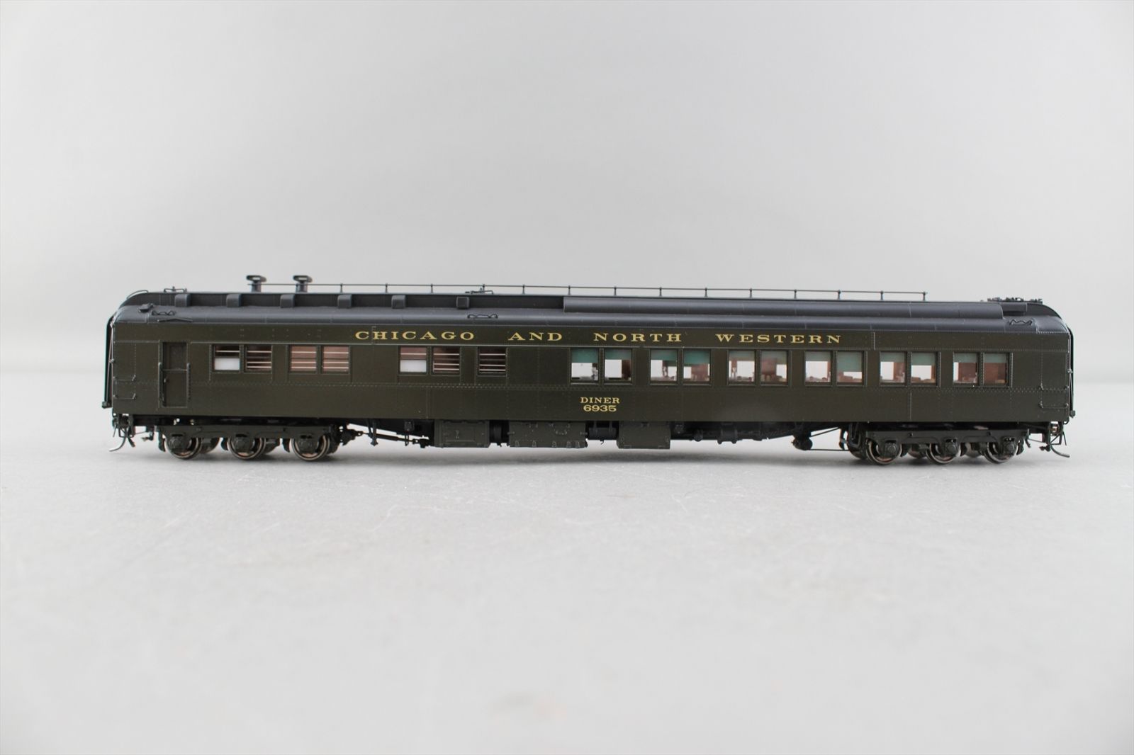 HO Brass Model - TCY 1419 C&NW Chicago & Northwestern 36 Seat Diner ...