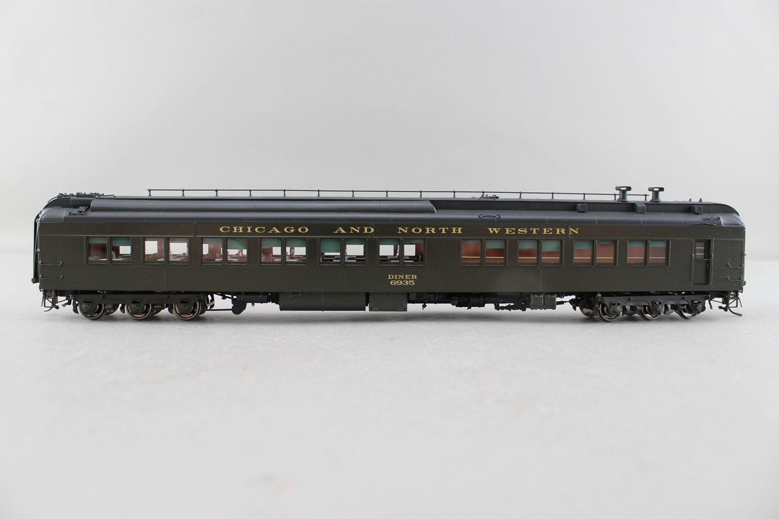 HO Brass Model - TCY 1419 C&NW Chicago & Northwestern 36 Seat Diner ...