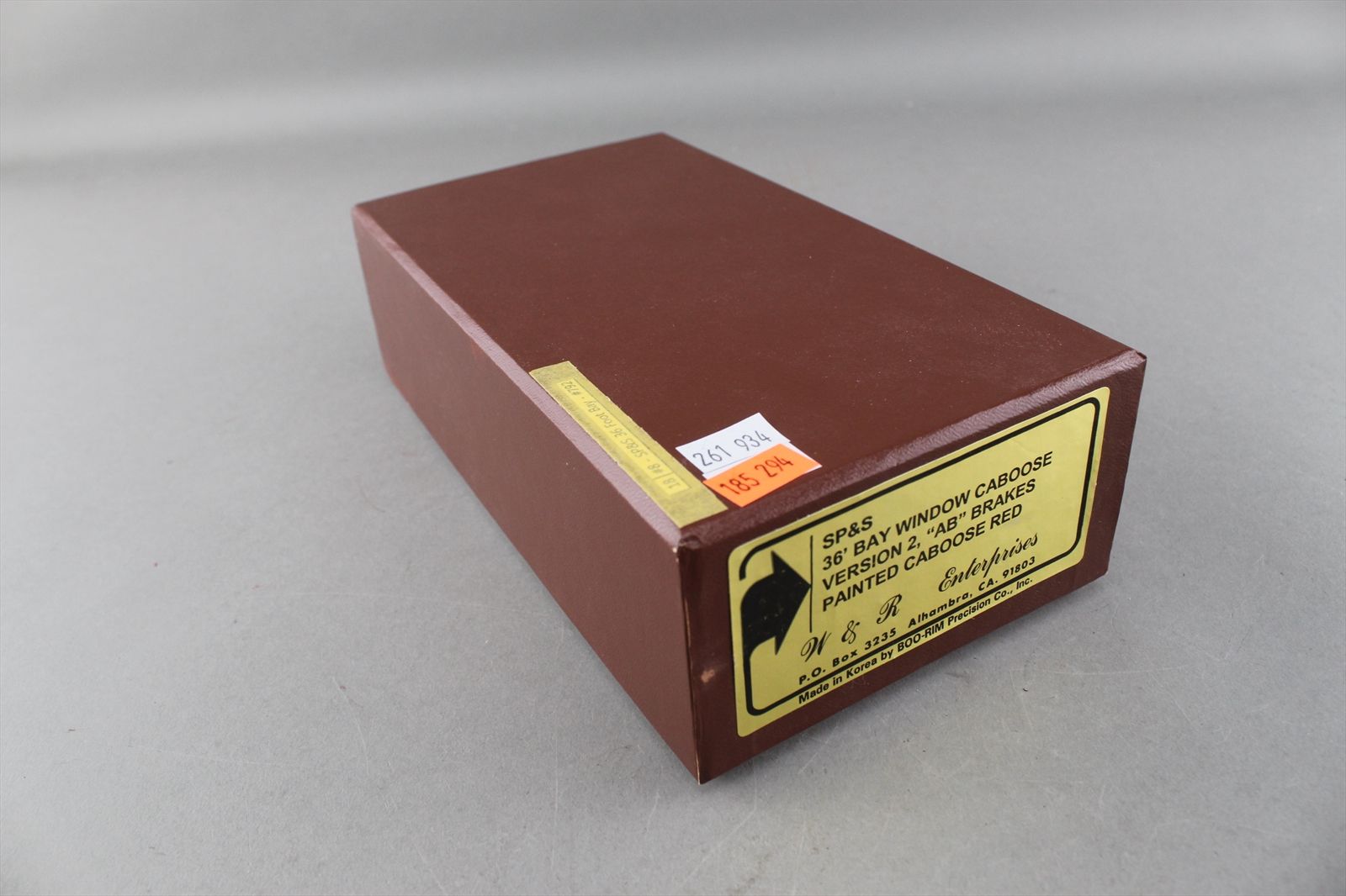 HO Brass Model - W&R Version 2 SP&S Spokane Portland & Seattle 36' Bay ...