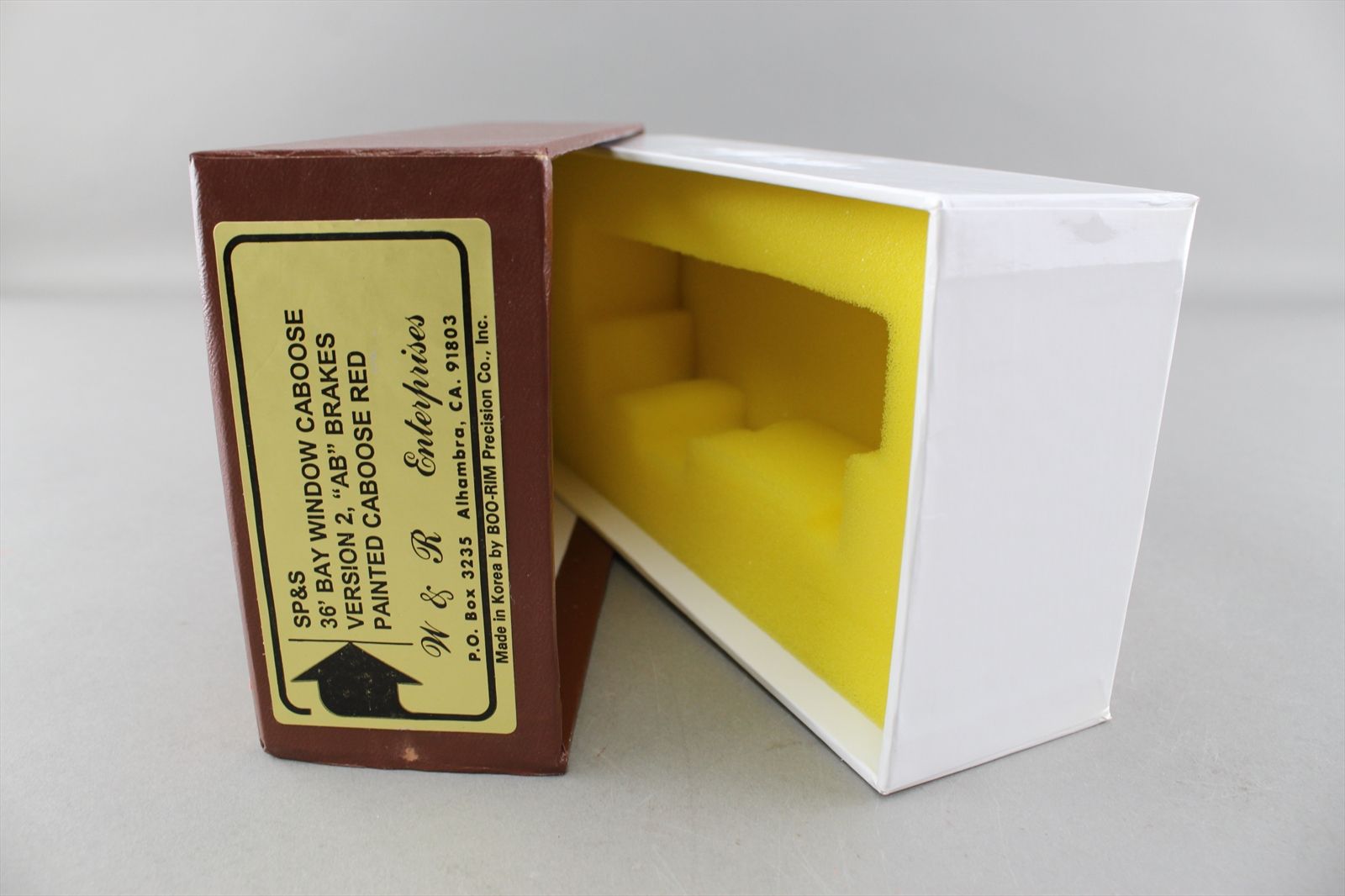 HO Brass Model - W&R Version 2 SP&S Spokane Portland & Seattle 36' Bay ...