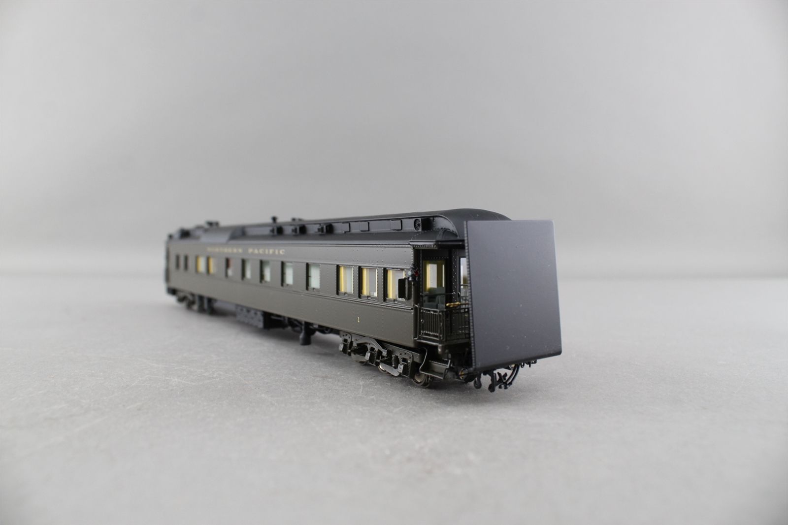 HO Brass Model - W&R Version 1 NP Northern Pacific Business Car Pullman ...