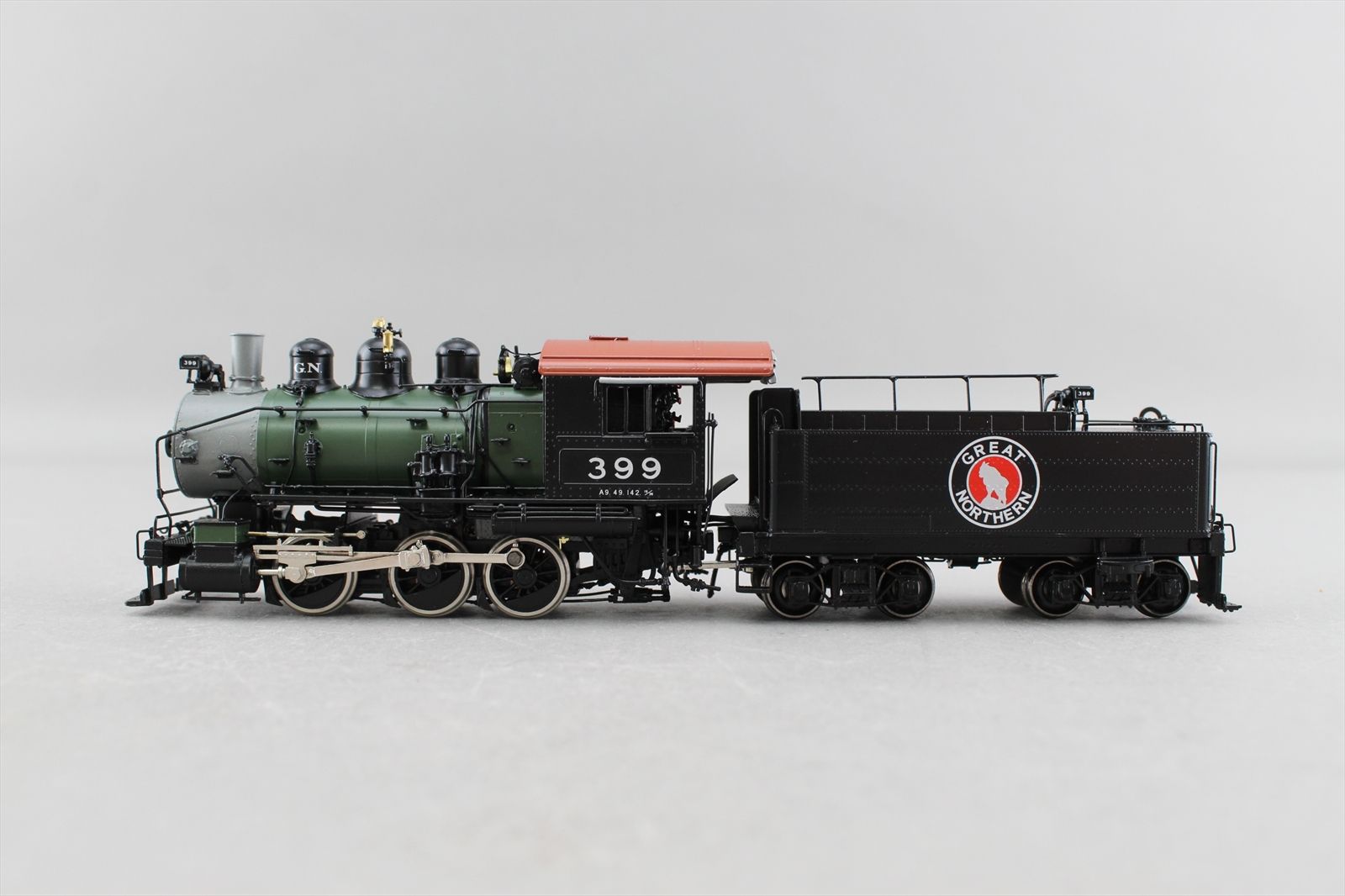 HO Brass Model - W&R GN Great Northern A-9 0-6-0 Version 4 Glacier Park ...