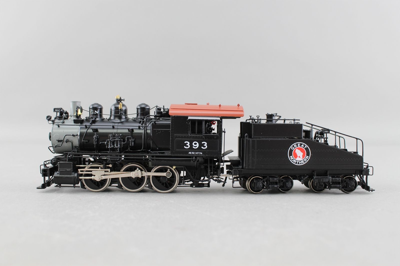 HO Brass Model - W&R Version 3 GN Great Northern A-9 0-6-0 #393 - F/P ...