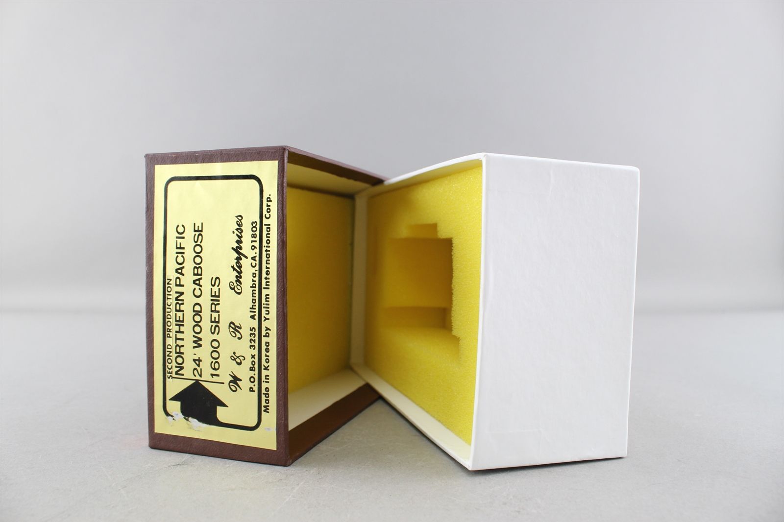 HO Brass Model - W&R NP Northern Paciic 24' Wood Caboose 1600 Series ...