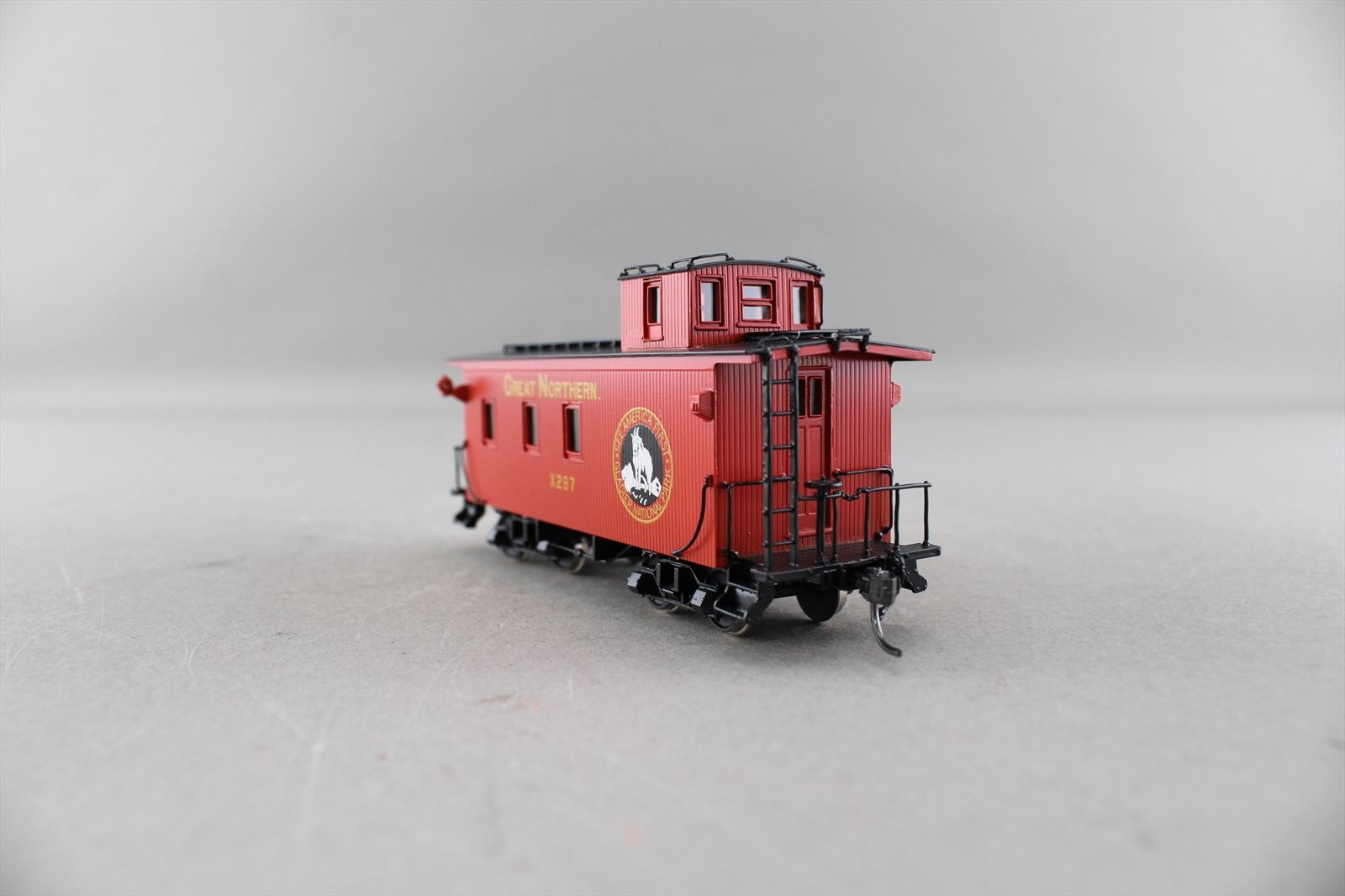 HO Brass Model - NBL GN-4.4a GN Great Northern 25' Truss Rod Caboose #X287 - F/P - 2014 Run ...