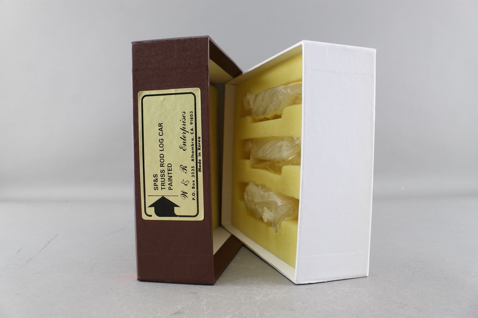 HO Brass Model - W&R SP&S Seattle Portland & Spokane Truss Rod Log Cars ...