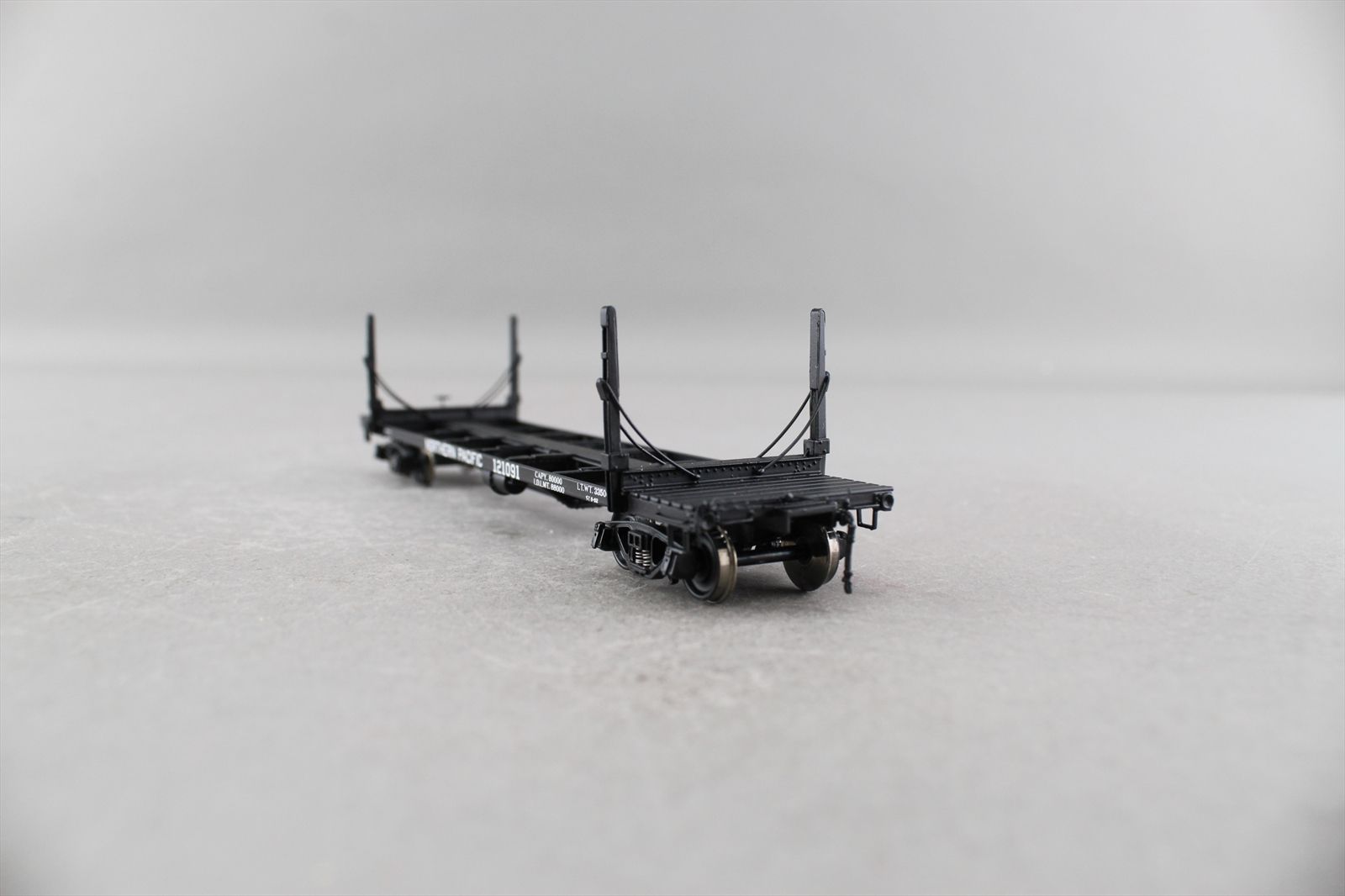 HO Brass Model - W&R NP Northern Pacific Truss Rod Log Car Set of 3 - F ...
