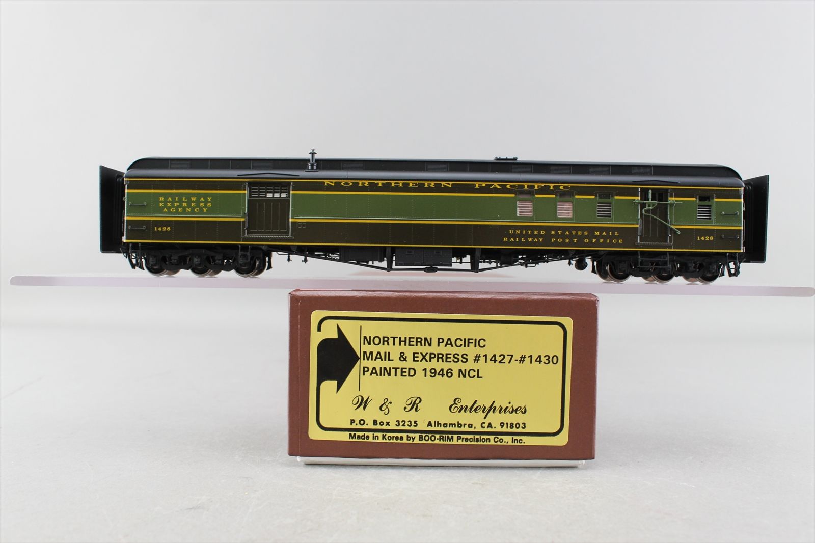 HO Brass Model - W&R NP Northern Pacific 1946 NCL North Coast Limited ...