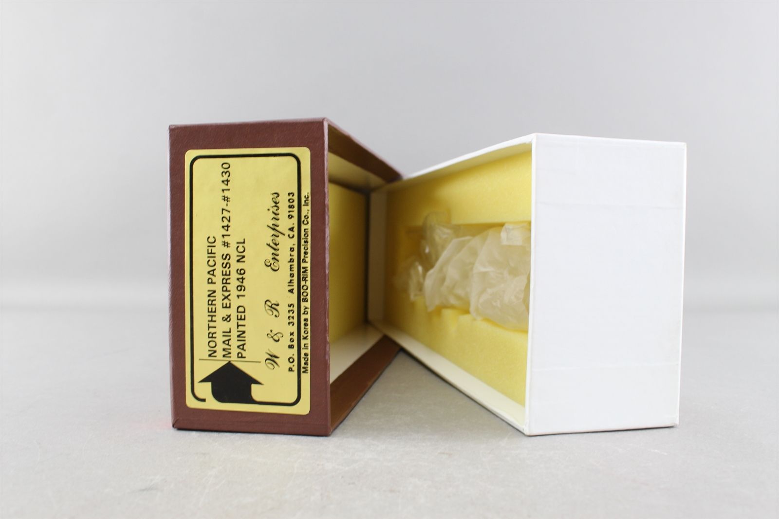 HO Brass Model - W&R NP Northern Pacific 1946 NCL North Coast Limited ...