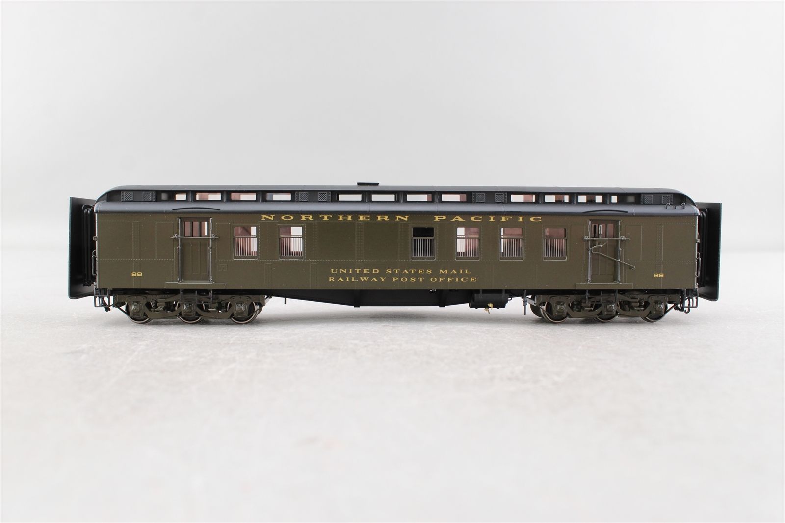 HO Brass Model - W&R Version 1 NP Northern Pacific RPO Postal Car ...