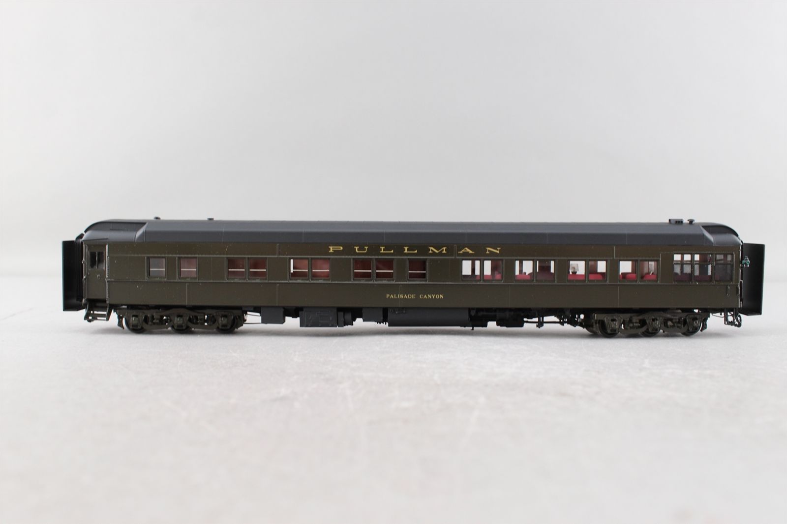 HO Brass Model - W&R NP Northern Pacific Solarium Observation Pullman ...