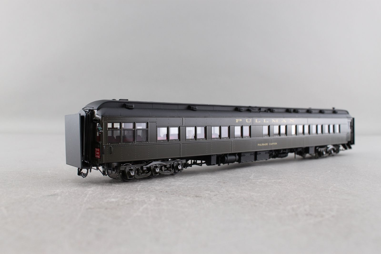 HO Brass Model - W&R NP Northern Pacific Solarium Observation Pullman ...