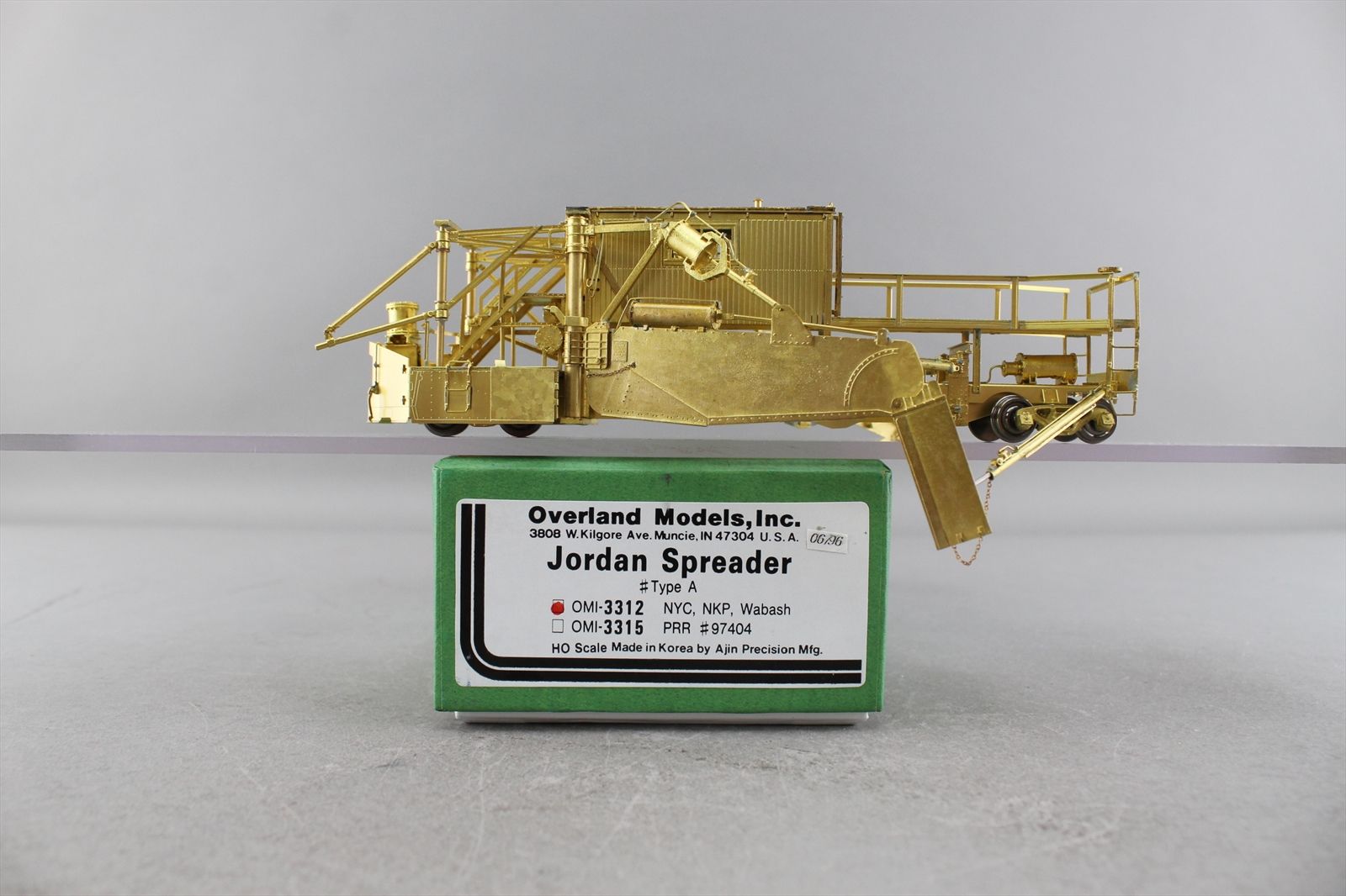 HO Brass Model - OMI 3312 NYC / NKP / WAB New York Central Jordan ...
