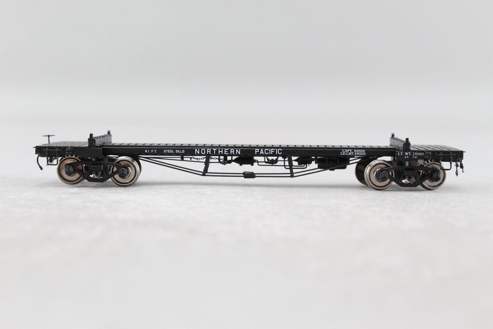 HO Brass Model - W&R NP Northern Pacific Truss Rod Log Car Set of 3 - F ...