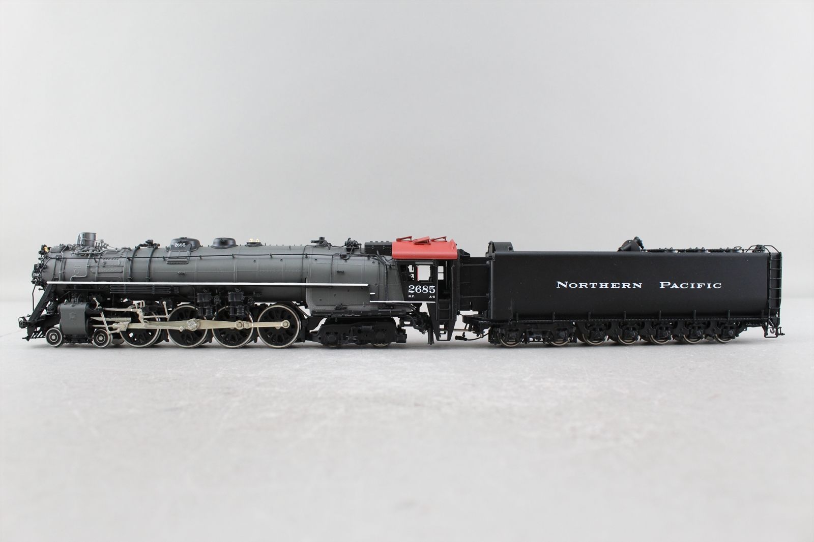 HO Brass Model - W&R NP Northern Pacific A-5 4-8-4 Passenger Gray #2685 ...