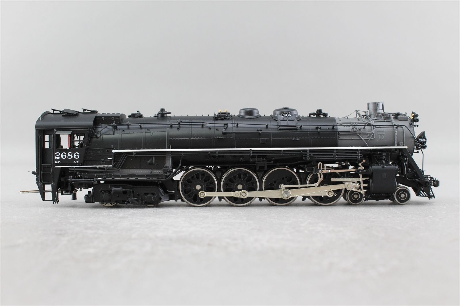 HO Brass Model - W&R NP Northern Pacific A-5 4-8-4 Black #2686 - F/P ...