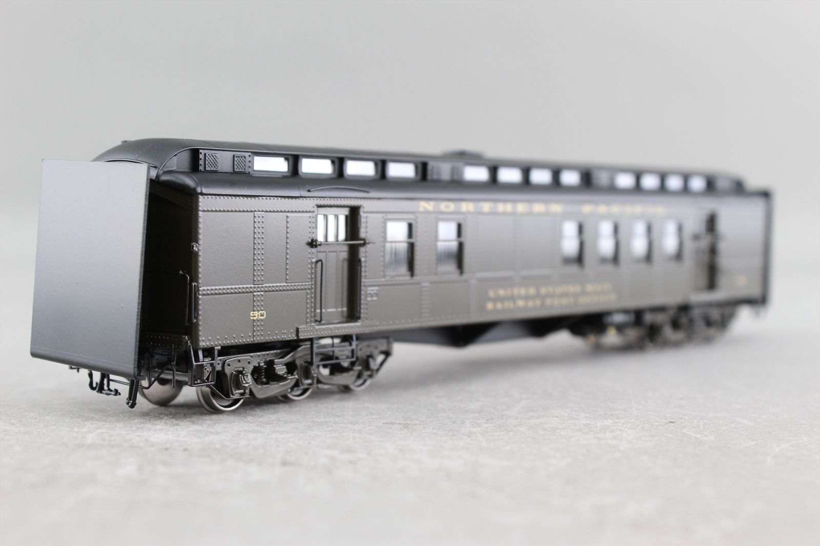 HO Brass Model - W&R Version 1 NP Northern Pacific RPO Postal Car ...