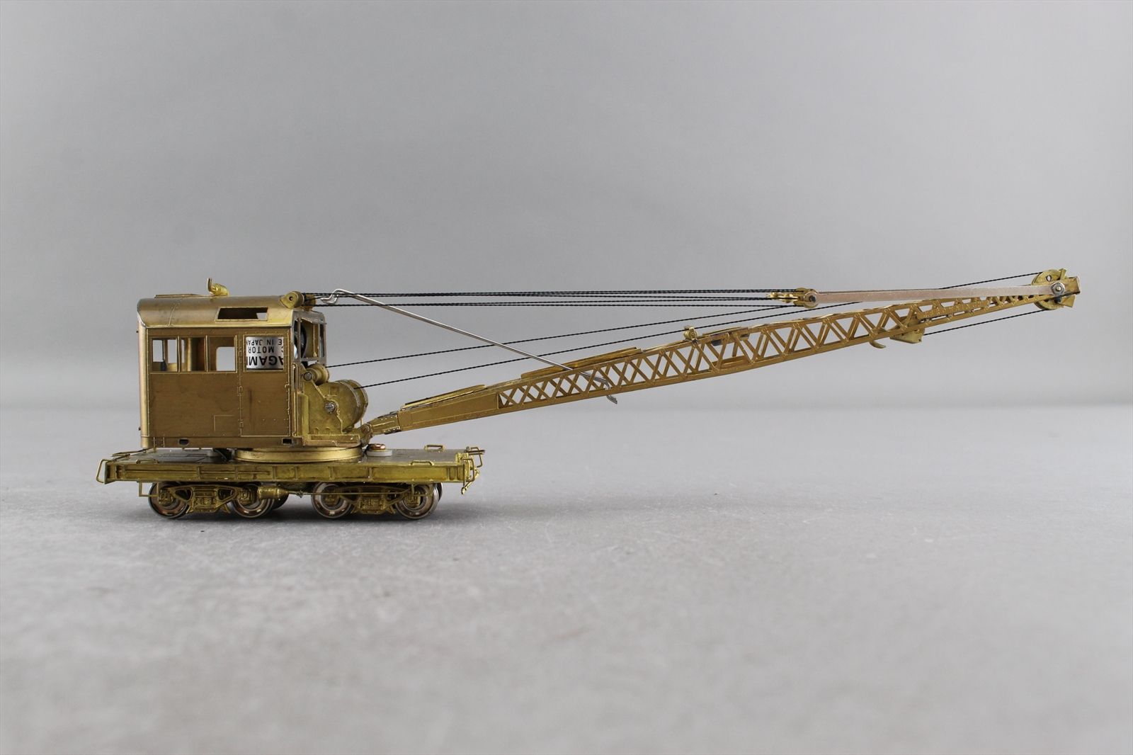 HO Brass Model - OMI 1336 Browning 30 Ton Crane Powered - Unpainted ...