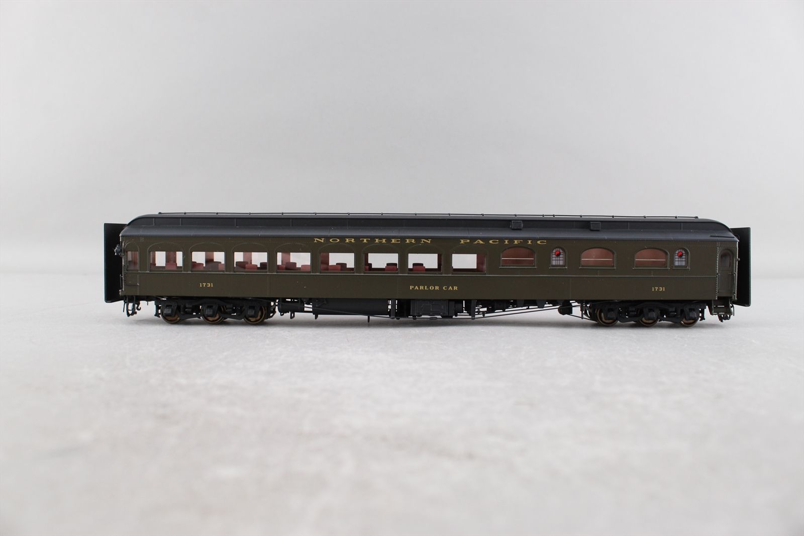 HO Brass Model - W&R Version 1 NP Northern Pacific Parlor Car Pullman ...