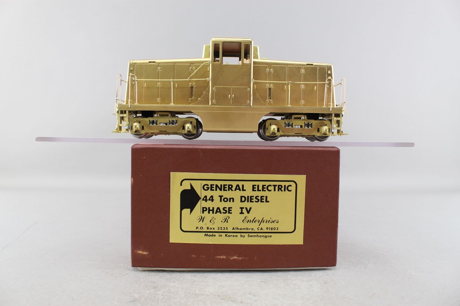 O Brass Model - W&R GE General Electric 44-Ton 44 Ton Diesel Phase IV ...