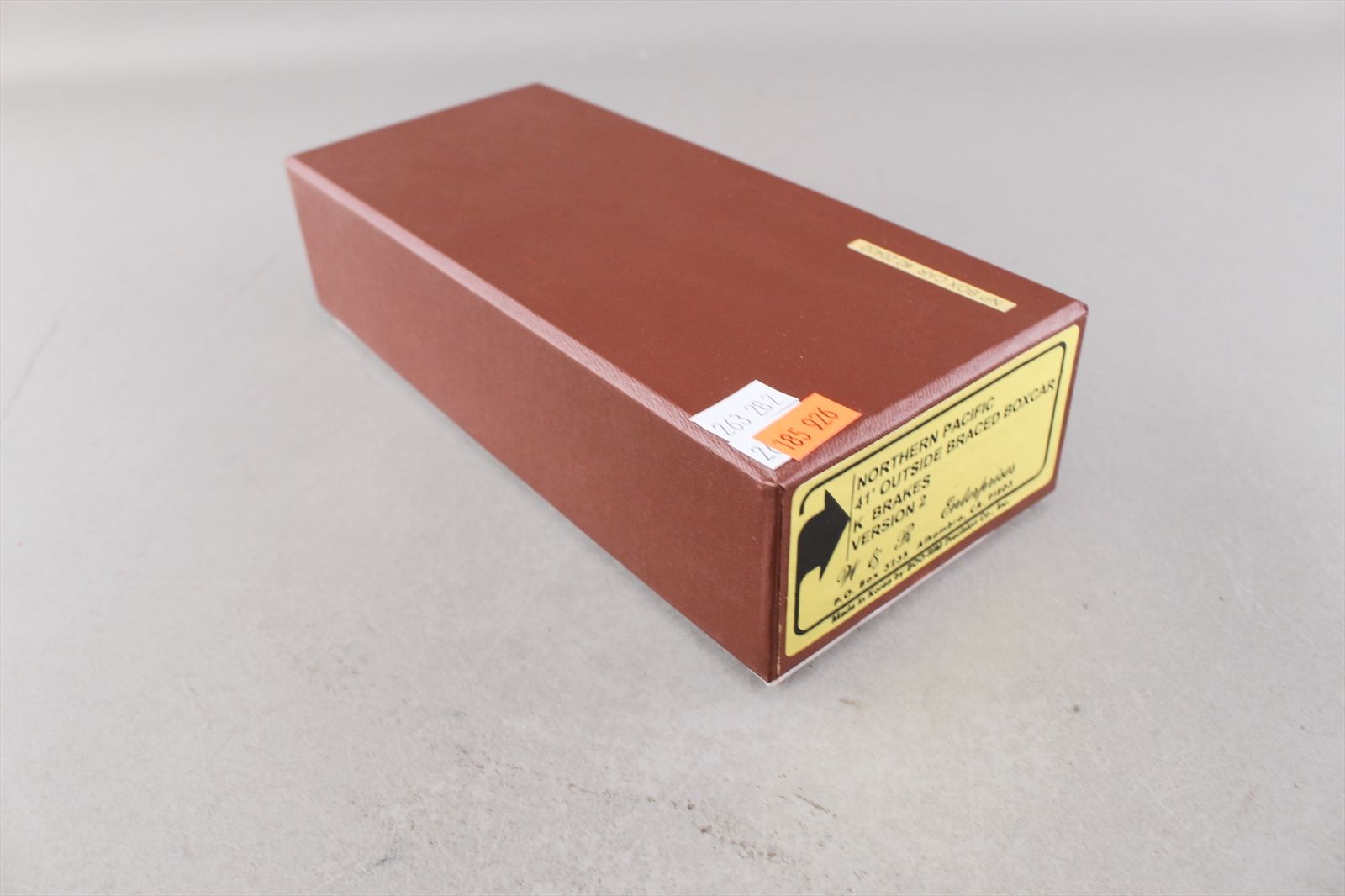 HO Brass Model - W&R Version 2 NP Northern Pacific 41' Outside Braced ...