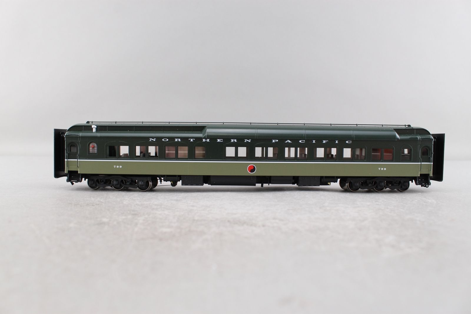 HO Brass Model - W&R NP Northern Pacific Loewy Coach Tourist Car #799 ...
