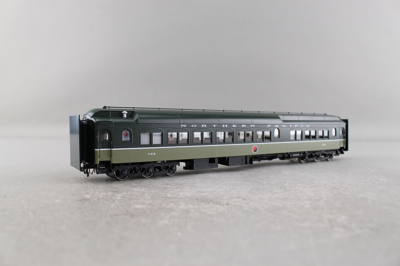 HO Brass Model - W&R NP Northern Pacific Loewy Coach Tourist Car #799 ...