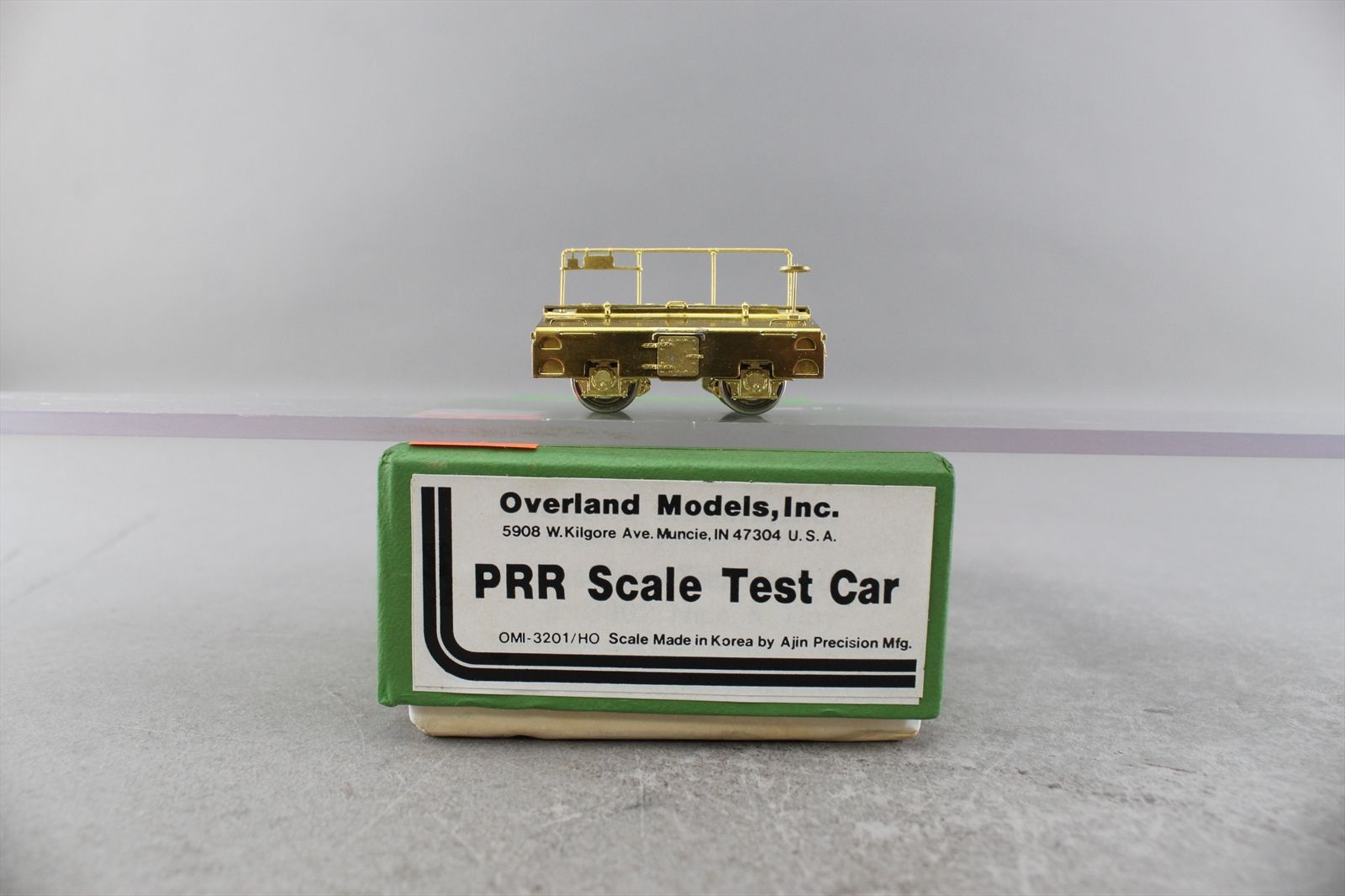 HO Brass Model - OMI 3201 PRR Pennsylvania Scale Test Car - Unpainted ...