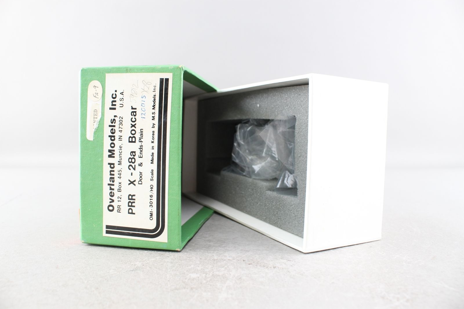 HO Brass Model - OMI 3016 PRR Pennsylvania X-28a Boxcar Box Car #59812 ...