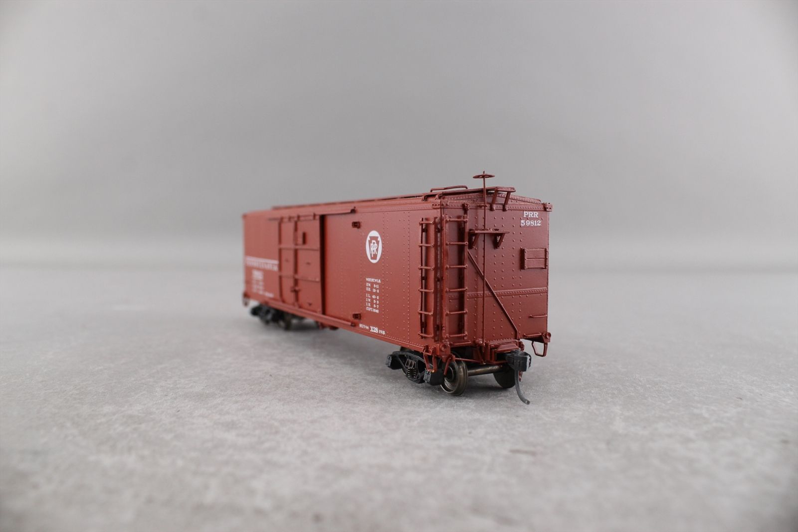 HO Brass Model - OMI 3016 PRR Pennsylvania X-28a Boxcar Box Car #59812 ...