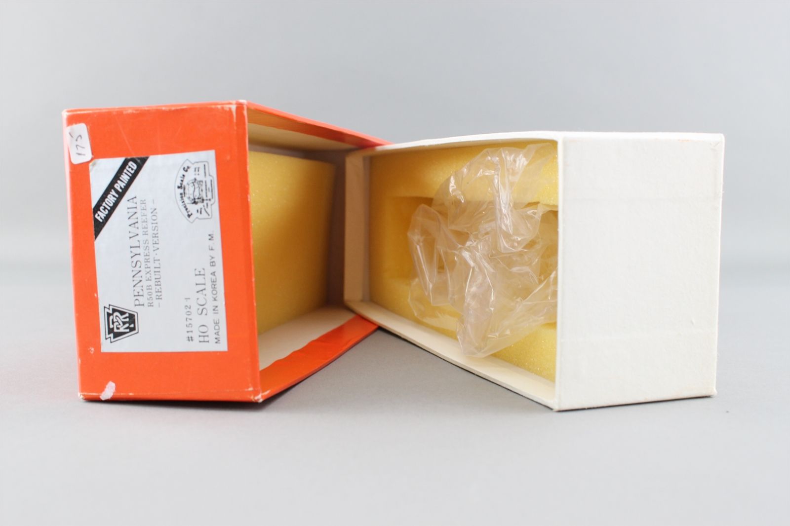 HO Brass Model - PSC 15702-1 PRR Pennsylvania R50B Express Reefer #2618 ...