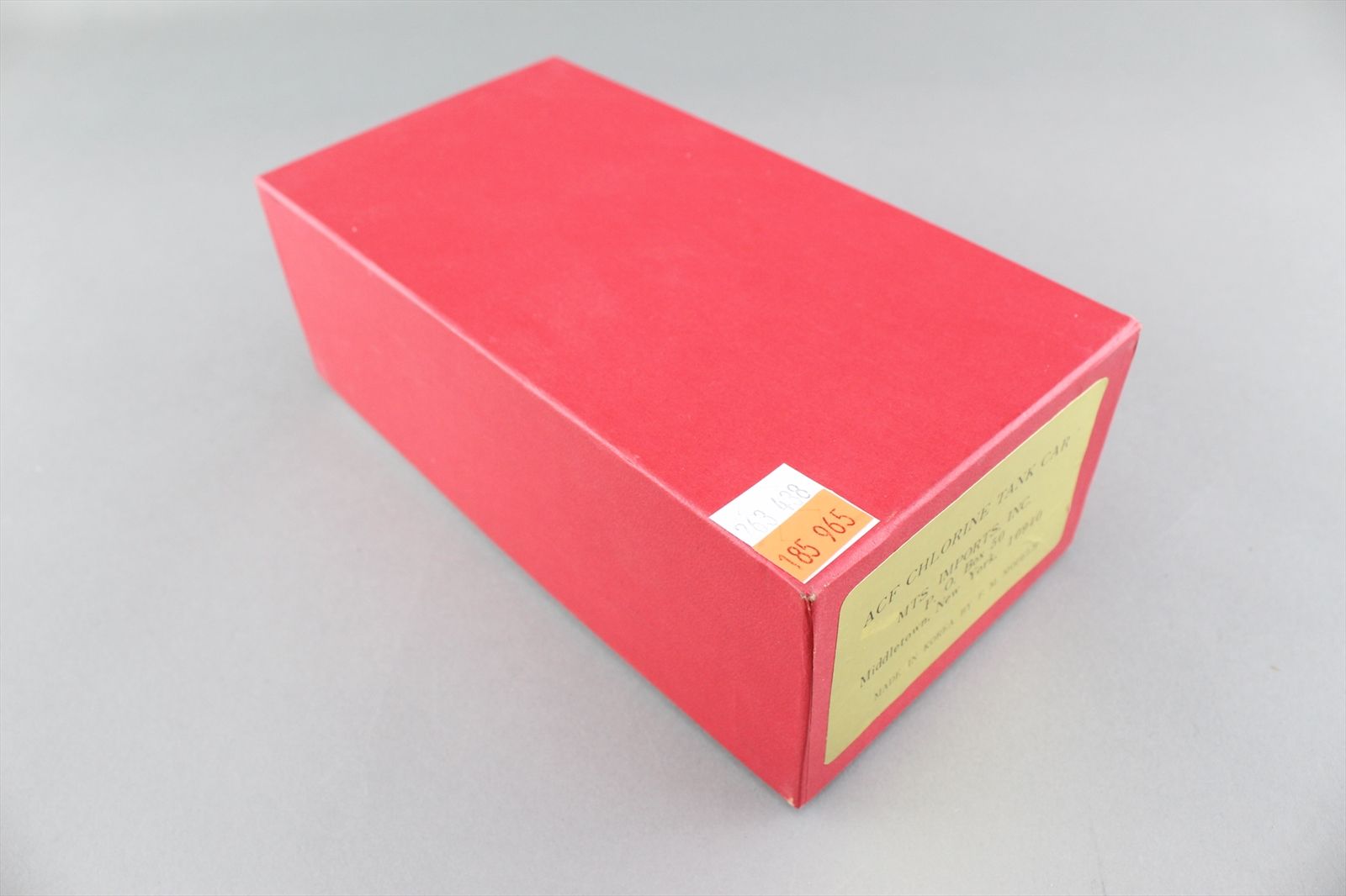 HO Brass Model - MTS ACF Chlorine Tank Car w/ Tanks - Unpainted - 1987 ...