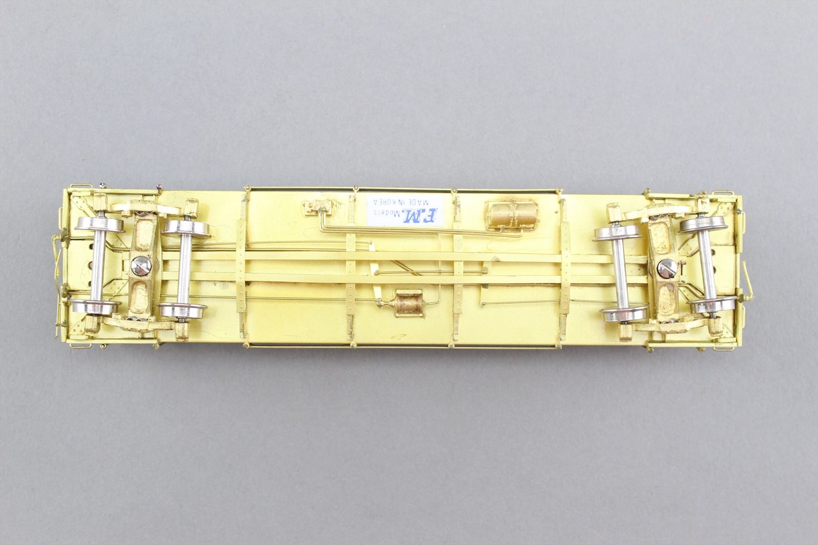 HO Brass Model - MTS ACF Chlorine Tank Car w/ Tanks - Unpainted - 1987 ...