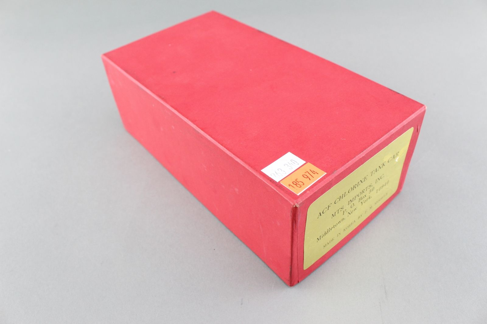 HO Brass Model - MTS ACF Chlorine Tank Car w/ Tanks #1030 - Custom ...