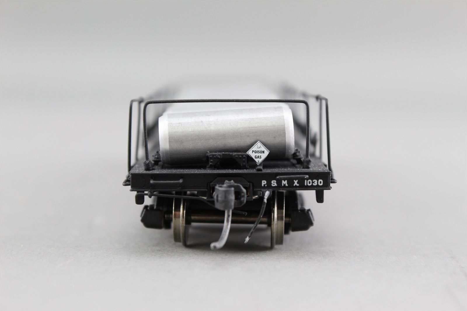 HO Brass Model - MTS ACF Chlorine Tank Car w/ Tanks #1030 - Custom ...