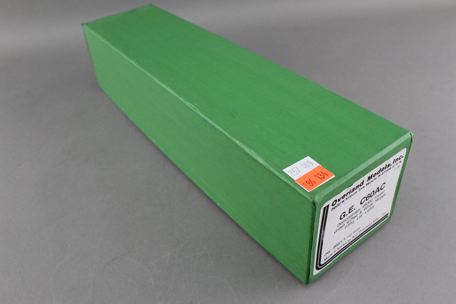 HO Brass Model - OMI 6551.1 GE General Electric C60AC Demo Demonstrator ...