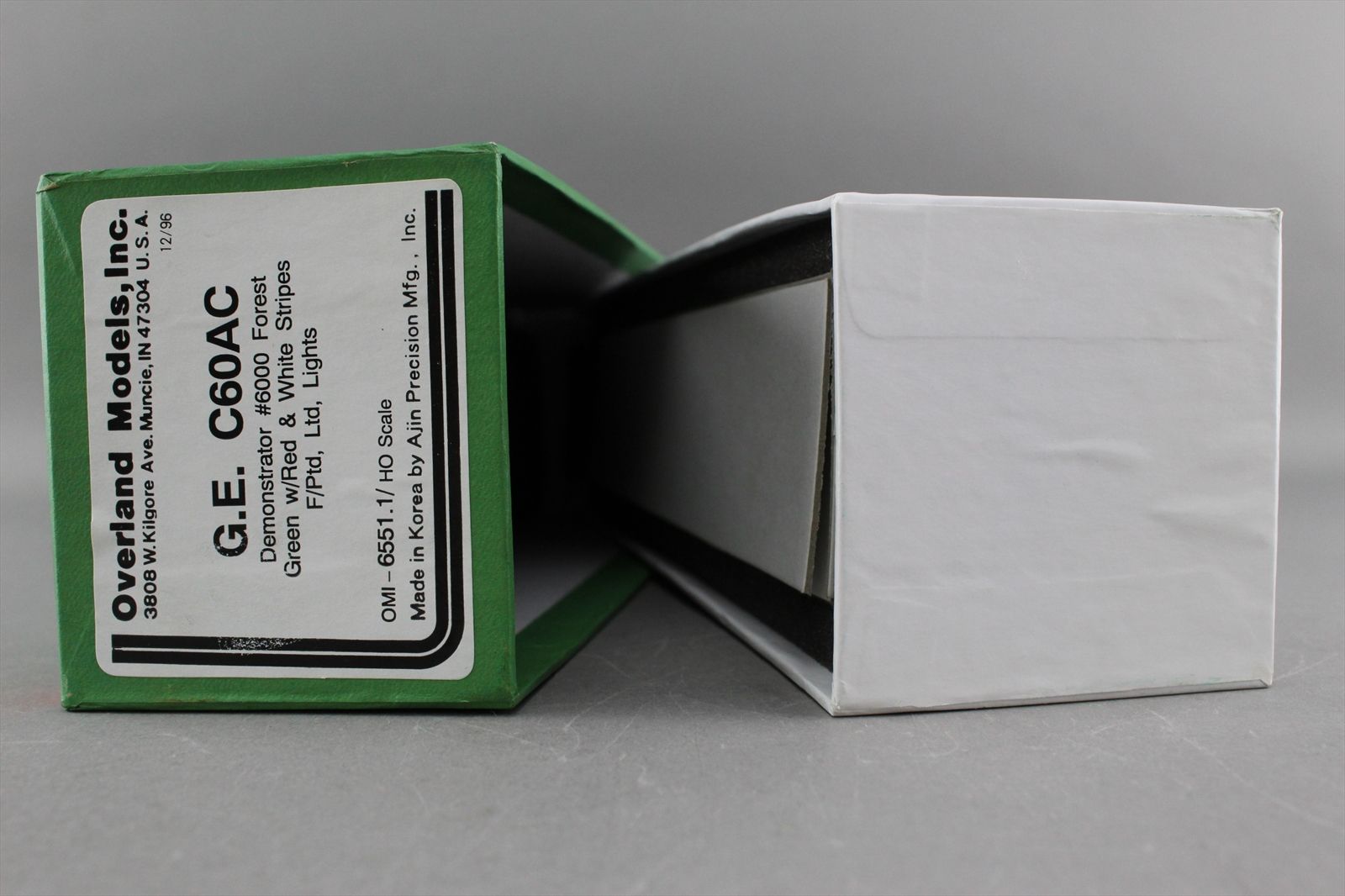 HO Brass Model - OMI 6551.1 GE General Electric C60AC Demo Demonstrator ...