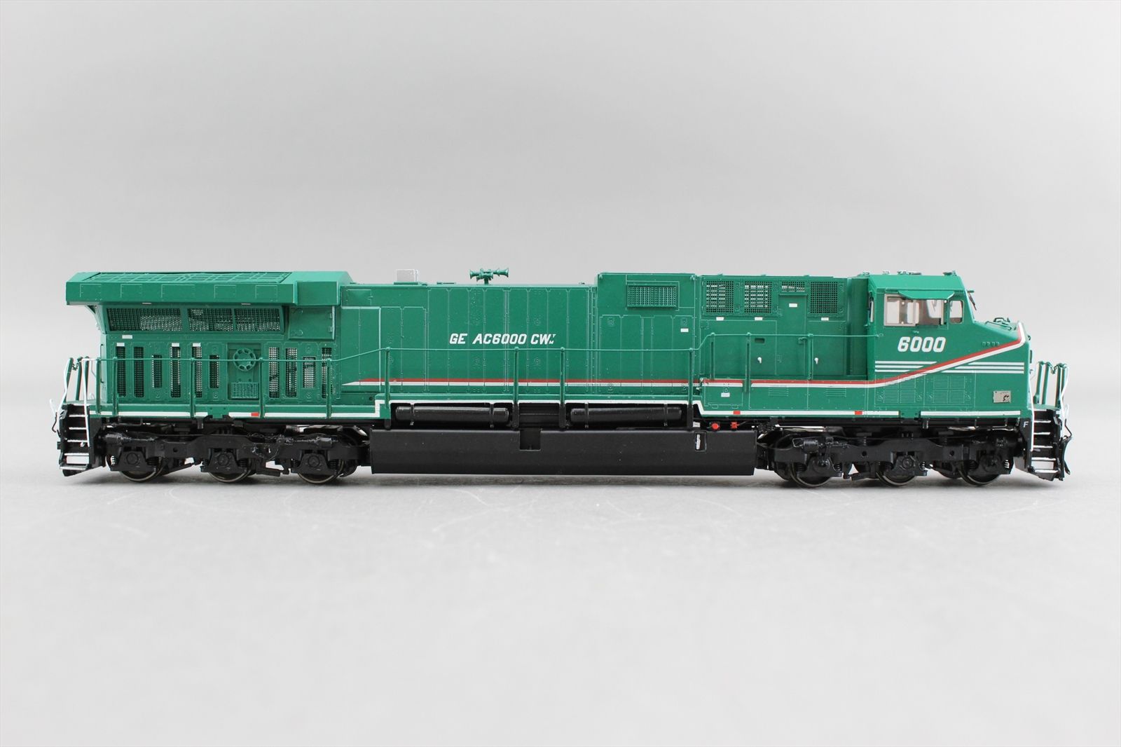 HO Brass Model - OMI 6551.1 GE General Electric C60AC Demo Demonstrator #6000 Forest Green - F/P ...