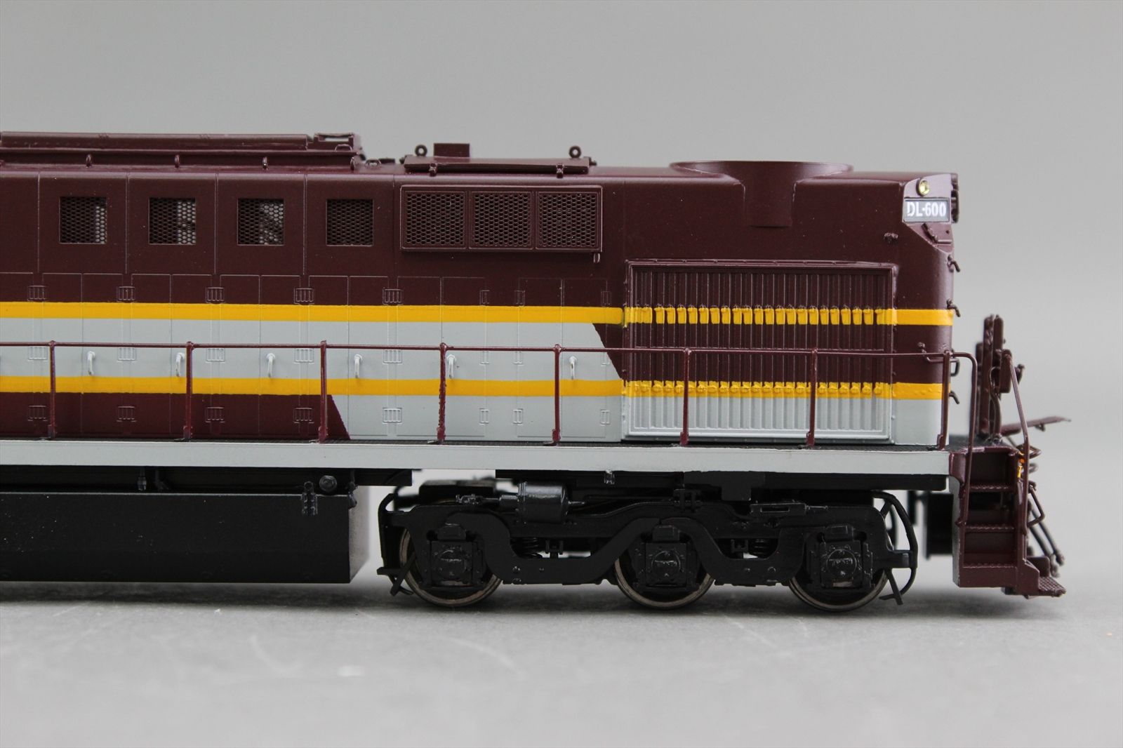 HO Brass Model - OMI 6900.1 ALCO RSD7 Demo Demonstrator Gray / Maroon ...