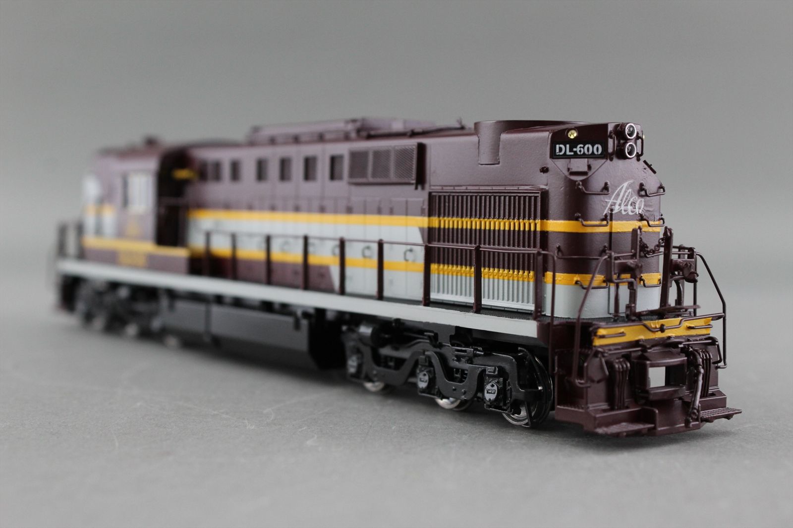 HO Brass Model - OMI 6900.1 ALCO RSD7 Demo Demonstrator Gray / Maroon ...